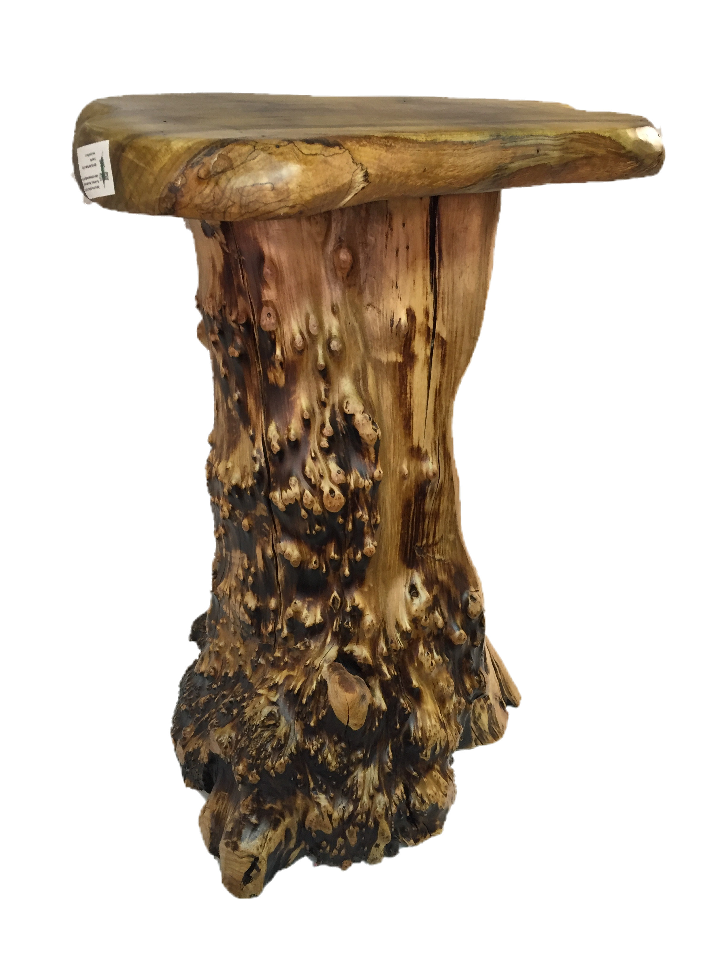 Loon Peak® Dalmira 24'' Tall Solid Wood Decorative Stool | Wayfair
