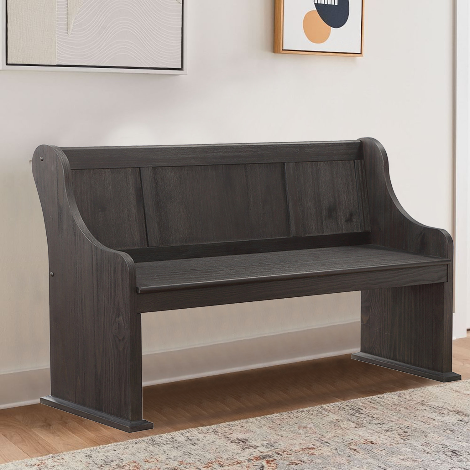 Rosalind Wheeler Barna Classical and Simple Kitchen&Dining Bench ...