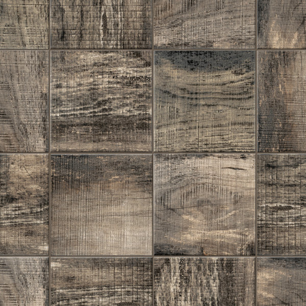 Merola Tile Sabini Timber 10" x 10" Porcelain Field Wall and Floor Tile ...