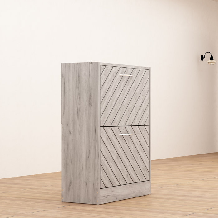 Wade Logan® 12 Pair Shoe Storage Cabinet & Reviews | Wayfair