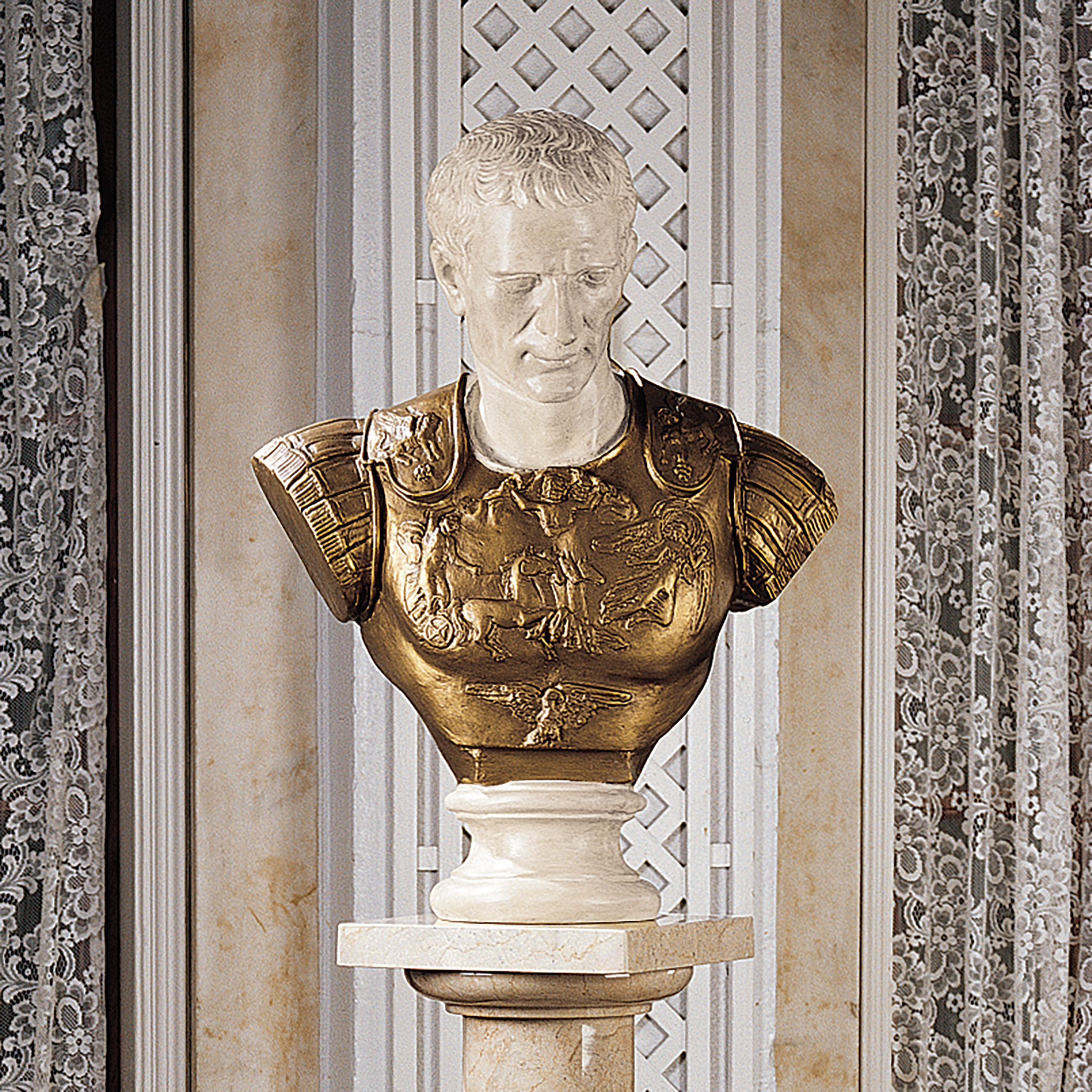 Design Toscano Julius Caesar Bust & Reviews | Wayfair