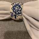 Euro Ceramica Blue Garden Napkin Rings (set Of 4) | Wayfair
