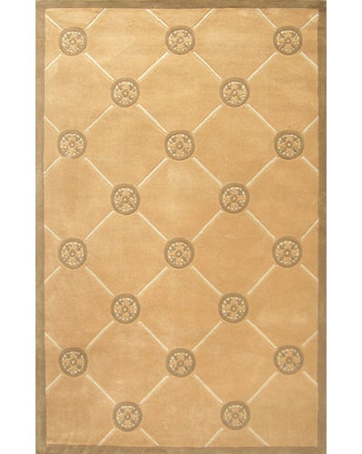 Breakwater Bay Normandie Beach Compass Handmade Wool Tufted Area Rug in ...