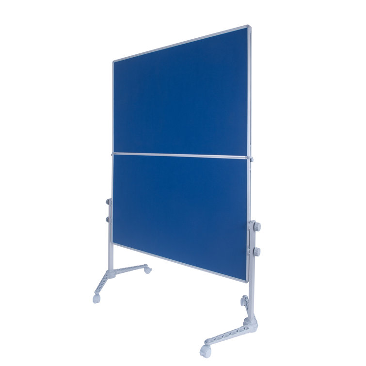 Inbox Zero Foldable Mobile Bulletin Board 125cm H x 166xm W | Wayfair.co.uk