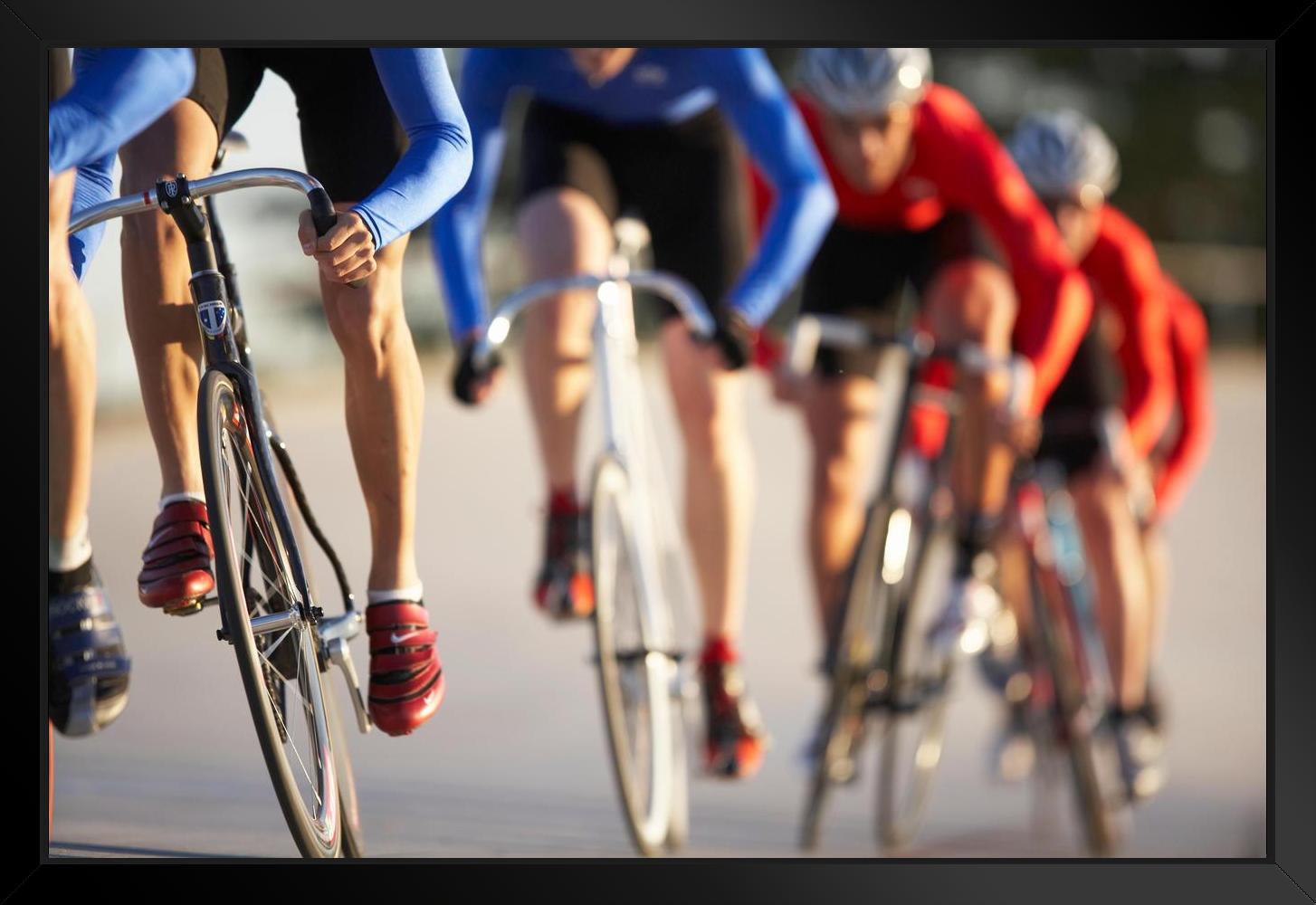 Latitude Run® Cyclists In Action Photo Photograph Race Racing Cycling ...