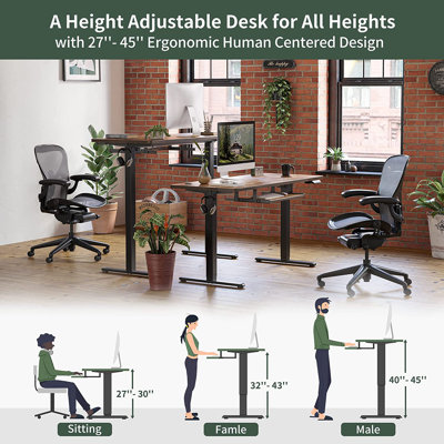 Inbox Zero Iya Desk & Reviews | Wayfair