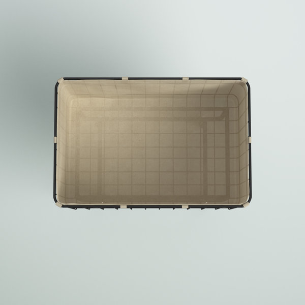 Zipcode Design™ Rectangular 4-Wheel Storage Cart & Reviews | Wayfair