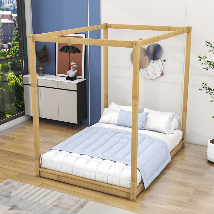 Millwood Pines Sirard Wood Platform Bed with Slats | Wayfair