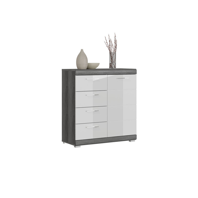 Latitude Run Lauramarie 80Cm Wide 4 Drawer Sideboard | Wayfair.co.uk