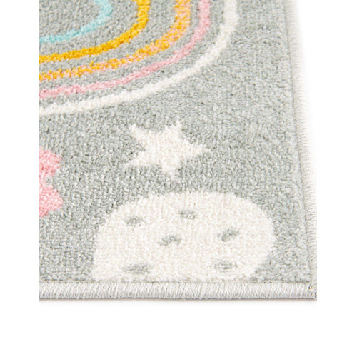 Unique Loom Whimsy Kids Rainbow Rug & Reviews | Wayfair