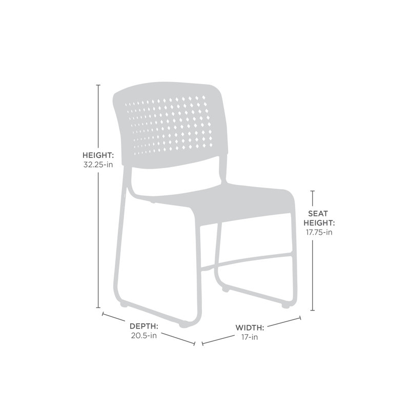 MityLite High Density Stackable Chair & Reviews | Wayfair