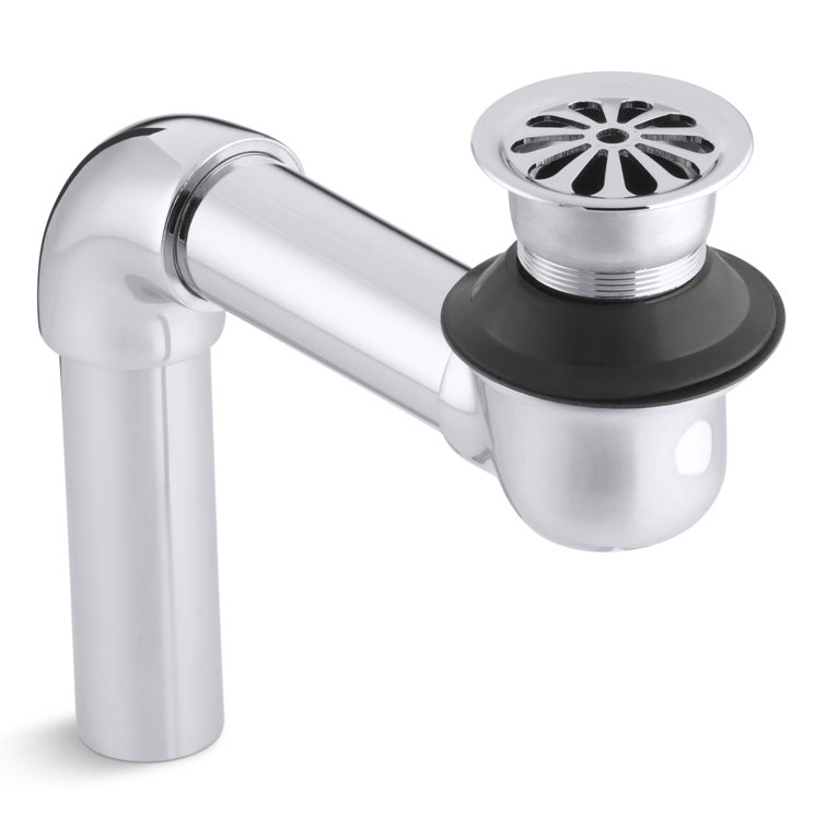 Kohler 1.25" Grid Shower Drain With Overflow | Wayfair