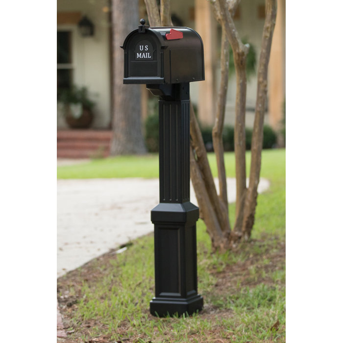 Postal Pro Mailboxes Craftsman Post Mounted Mailbox & Reviews | Wayfair