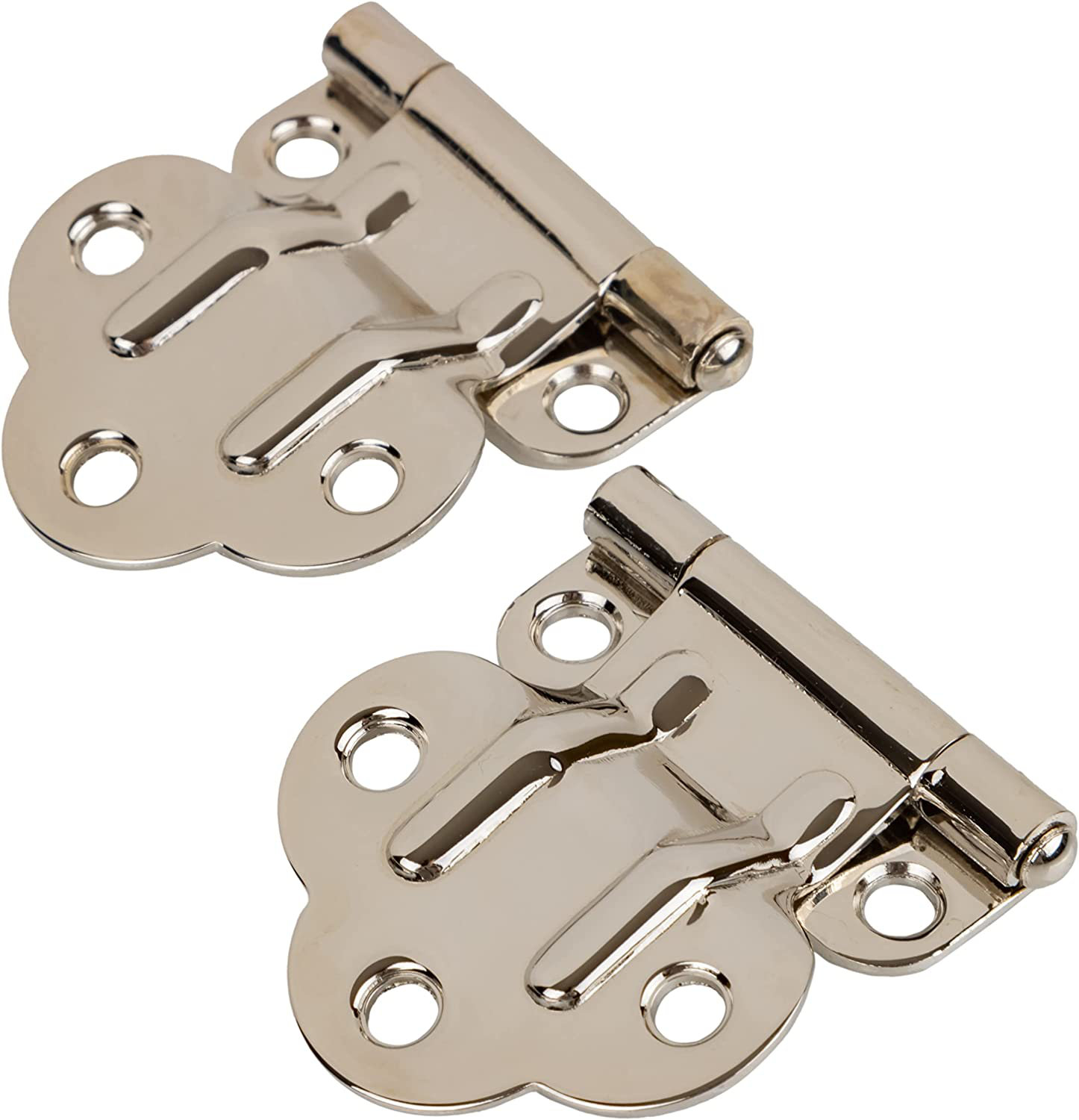 UNIQANTIQ HARDWARE SUPPLY Plated Fold Back Mcdougall Cabinet Door ...