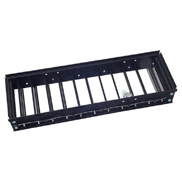 Reggio Register Black Metal Louver for Floor Grilles | Wayfair