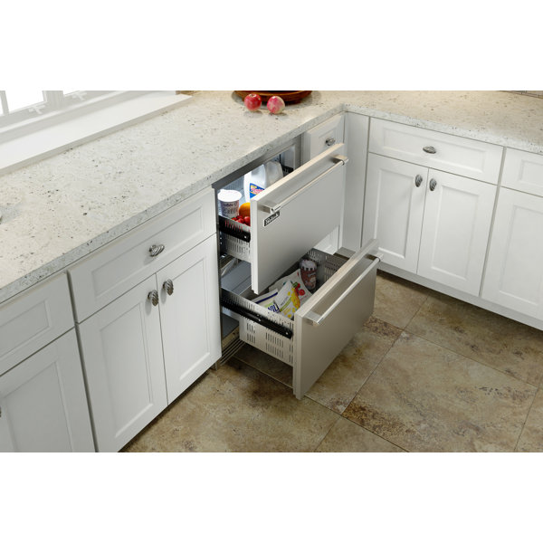 Perlick 4.8 Cubic Feet cu. ft. Frost-Free Freezer Drawers with ...