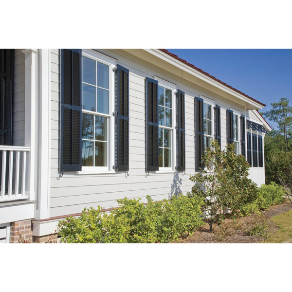 AtlanticPremiumShutters Atlantic Architectural Two Equal Louver W/Faux ...