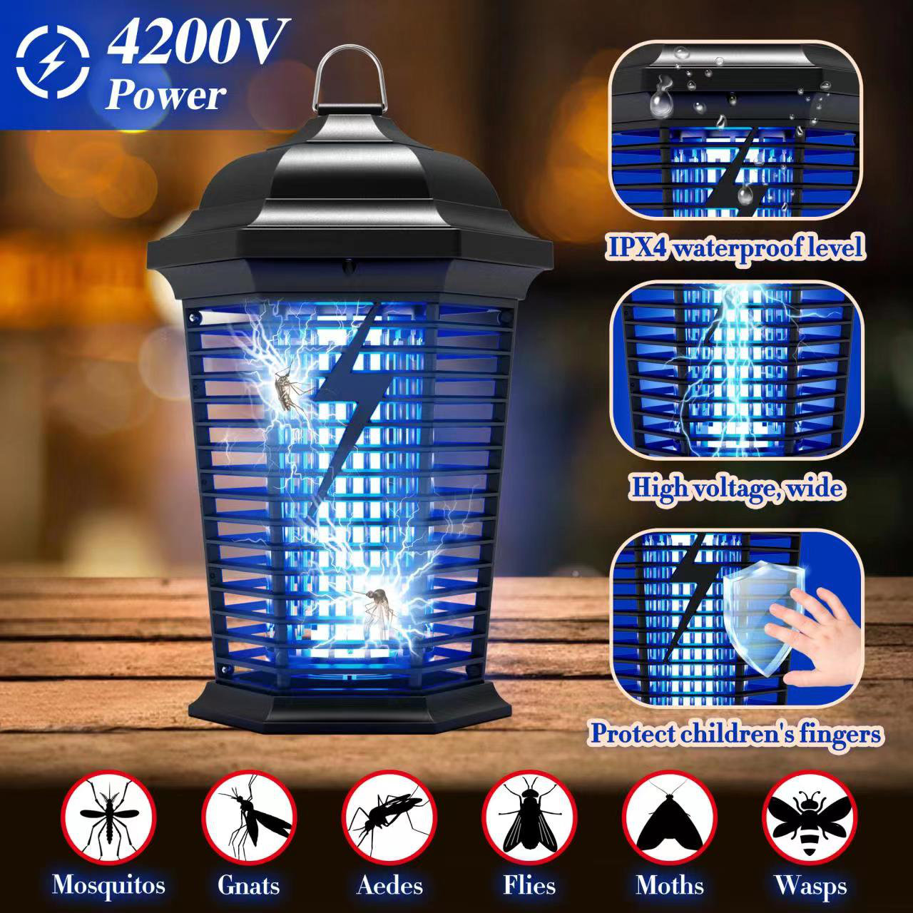 ARC 12" Plug-in Outdoor Lantern & Reviews | Wayfair