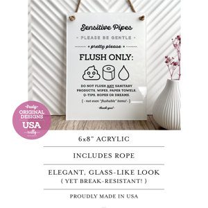 Reilly Originals Flush Only Toilet Paper, Pee & Poo Cute Emoji Bathroom ...