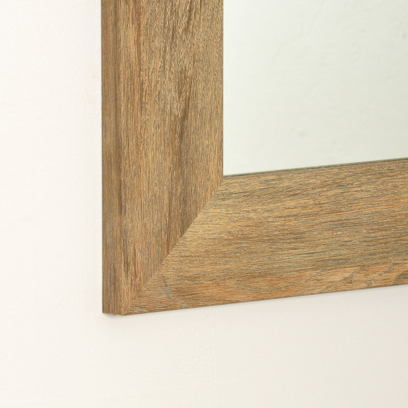 Millwood Pines Oaklawn Rectangle Wood Mirror & Reviews | Wayfair
