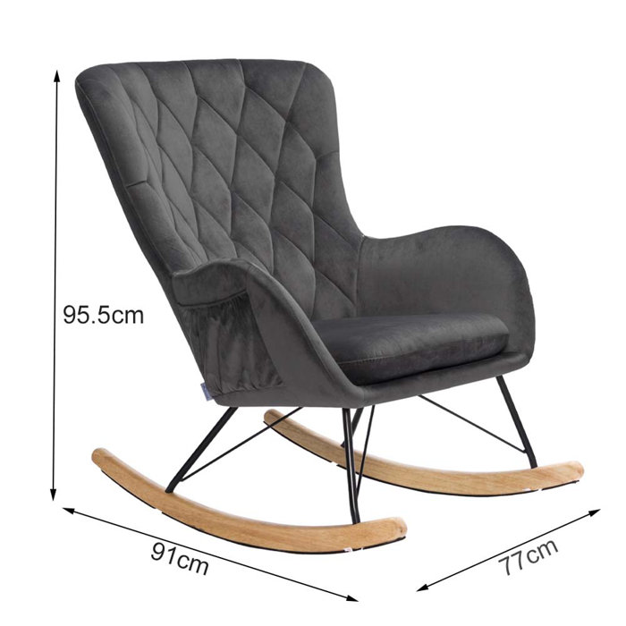 Mercury Row Amalga Rocking Chair & Reviews | Wayfair.co.uk