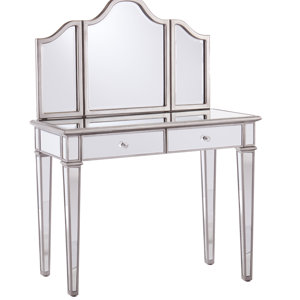 House of Hampton® Denel Vanity & Reviews | Wayfair