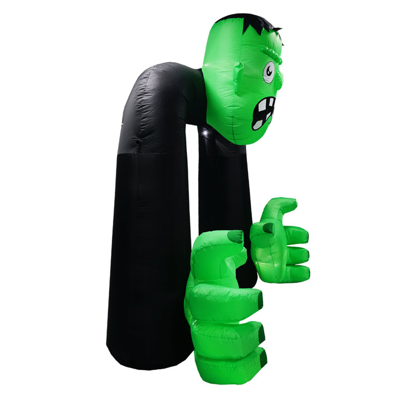 The Holiday Aisle® Frankenstein Archway Inflatable Set | Wayfair