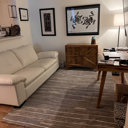 Dovecove Aitkin Abstract Handmade Tufted Wool Azure Area Rug & Reviews ...