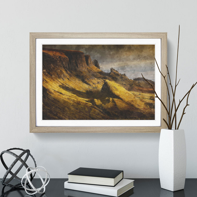 East Urban Home Landscape in Scotland - Picture Frame Graphic Art ...
