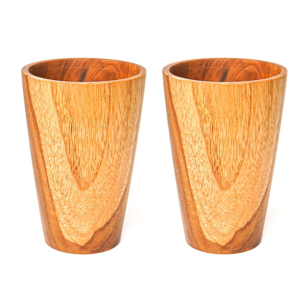 Rainforest Bowls Handmade Teak Wood Teacup | Wayfair