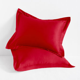 Wayfair | Red Pillow Shams & Euro Shams You'll Love in 2023