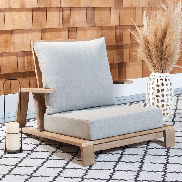 Joss & Main Fatima Wood Outdoor Patio Chair | Wayfair