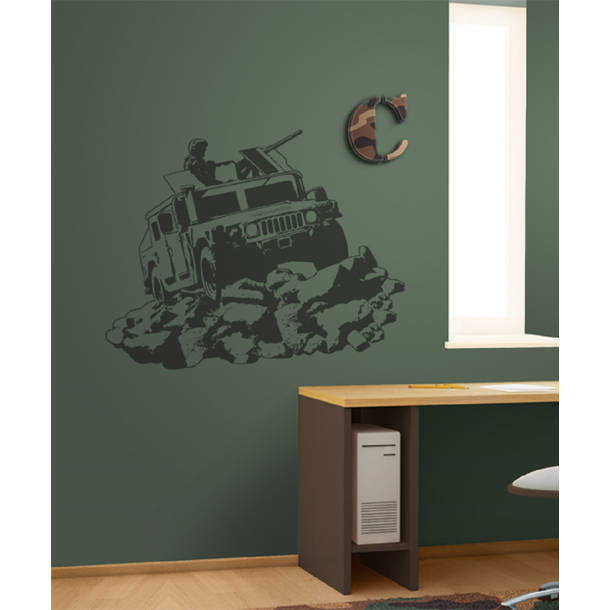 Borders Unlimited Camo Fighter Jet Sudden Shadow Personalized Wall ...