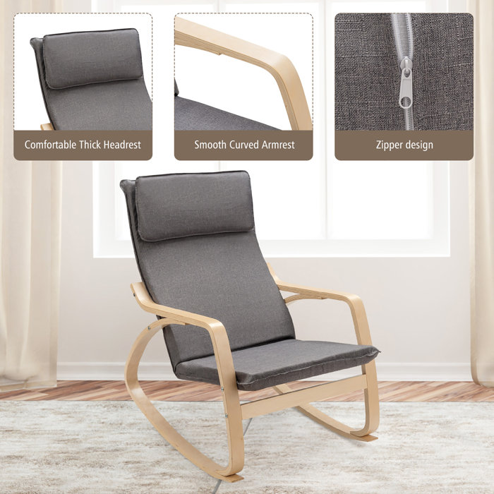 Corrigan Studio® Statham Rocking Chair & Reviews | Wayfair