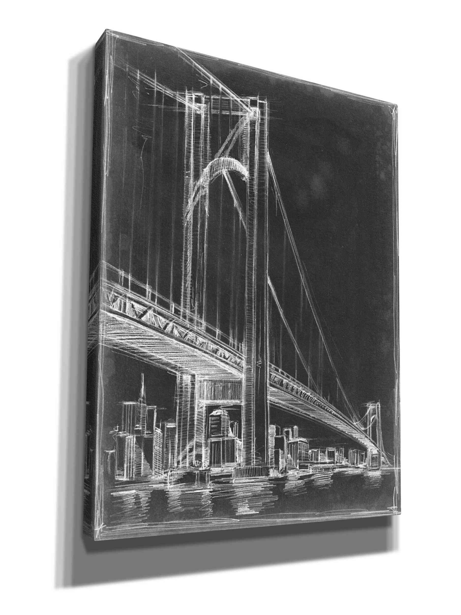 Red Barrel Studio® Suspension Bridge Blueprint II by Ethan Harper ...