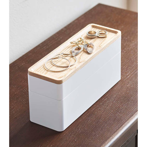 Yamazaki USA Rin Yamazaki Home Tissue Paper Case With Removable Wooden ...