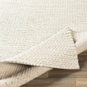 Ithaca Handmade Ivory/Dark Brown Rug & Reviews | Joss & Main