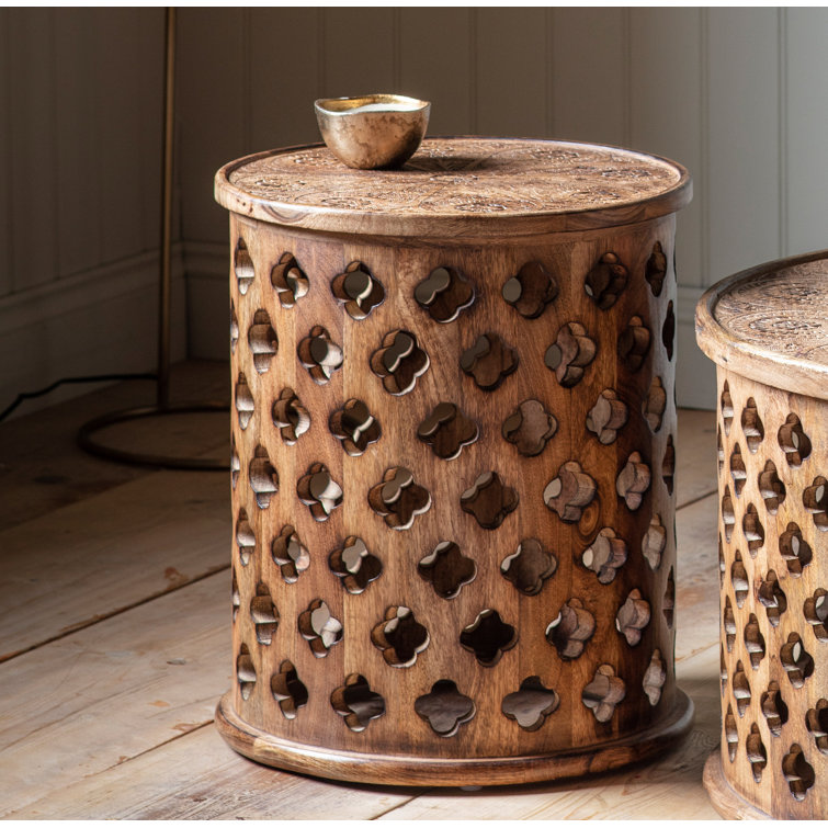 Rosalind Wheeler Cartwright Jaipur Side Table | Wayfair.co.uk