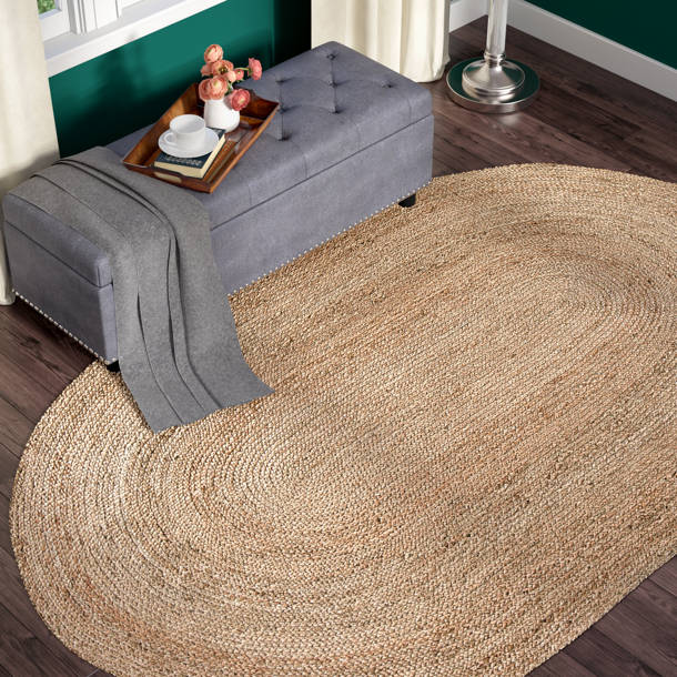 Bay Isle Home Berkeley Handmade Flatweave Jute/Sisal Beige Rug ...