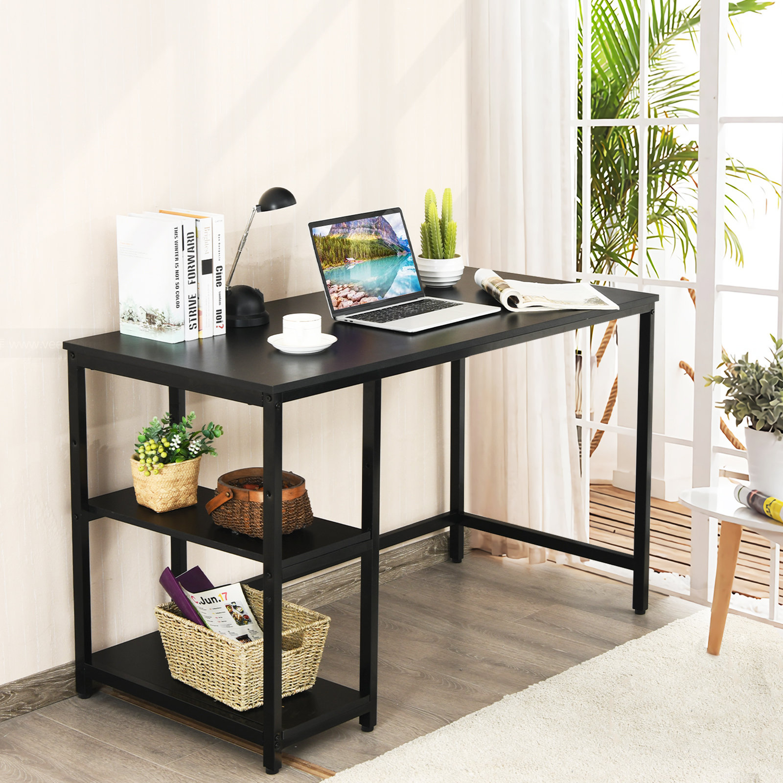 Borough Wharf Dyersburg 120Cm W Rectangular Computer Desk | Wayfair.co.uk