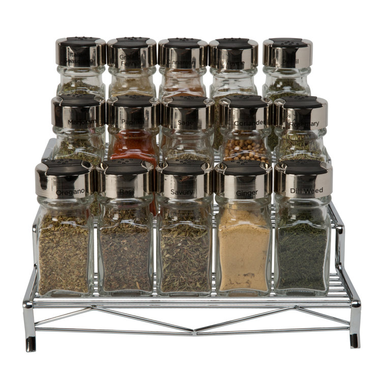 Rebrilliant 3 Tier Spice Rack & Reviews | Wayfair