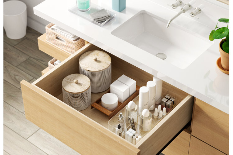 How to Organize Bathroom Drawers for Optimal Efficiency | Wayfair