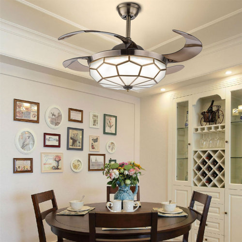 Red Barrel Studio® 42'' Ceiling Fan with LED Lights | Wayfair