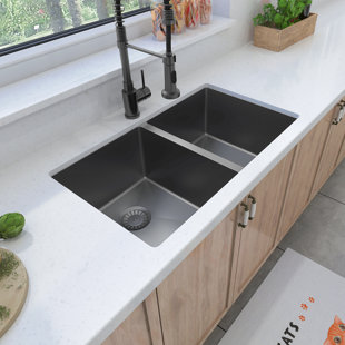 Wayfair | Double Undermount Kitchen Sinks You'll Love in 2023