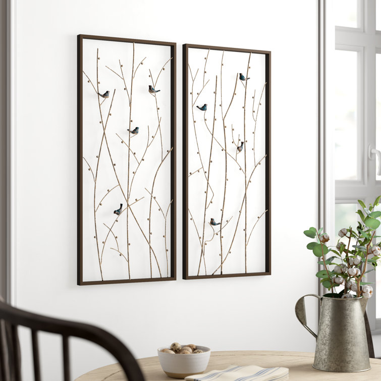 Union Rustic 2 Piece Wall Décor Set & Reviews | Wayfair