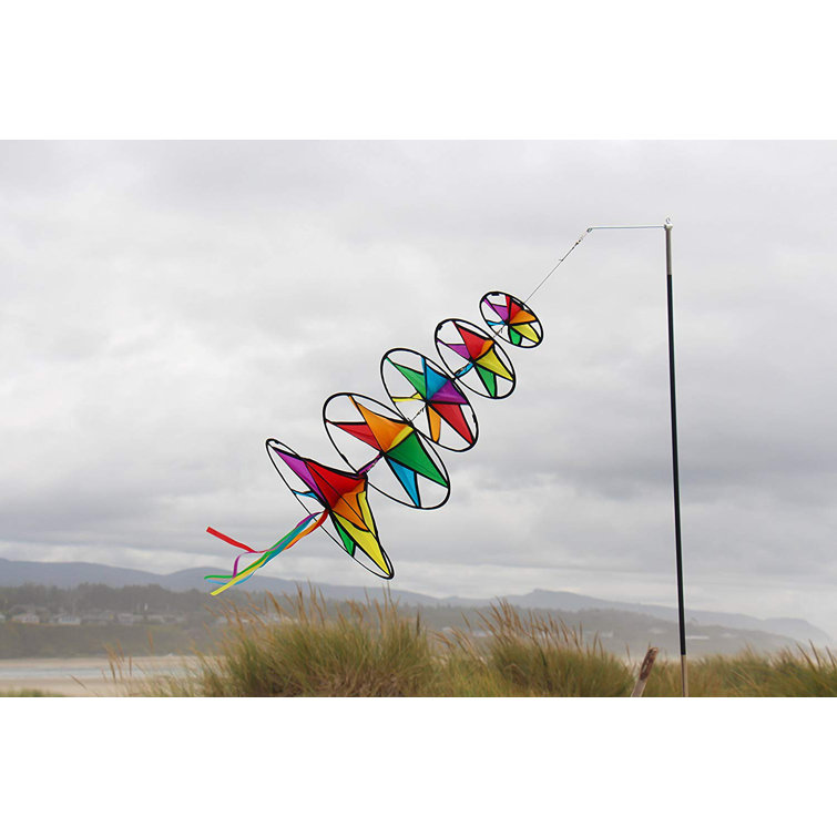 InTheBreeze 10 FT 3-Section Heavy Duty Pole with Swiveling Arm ...