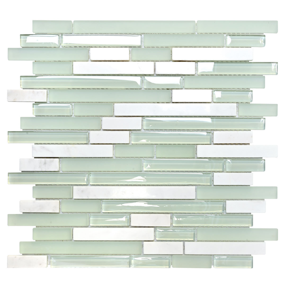 Mosaic Kitchen Linear Wall Tile | Wayfair