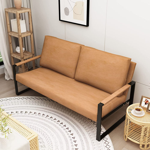 Ebern Designs Depander 45.7'' Upholstered Loveseat & Reviews | Wayfair