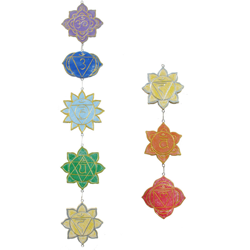World Menagerie Hanging Chakras Wall Décor & Reviews | Wayfair