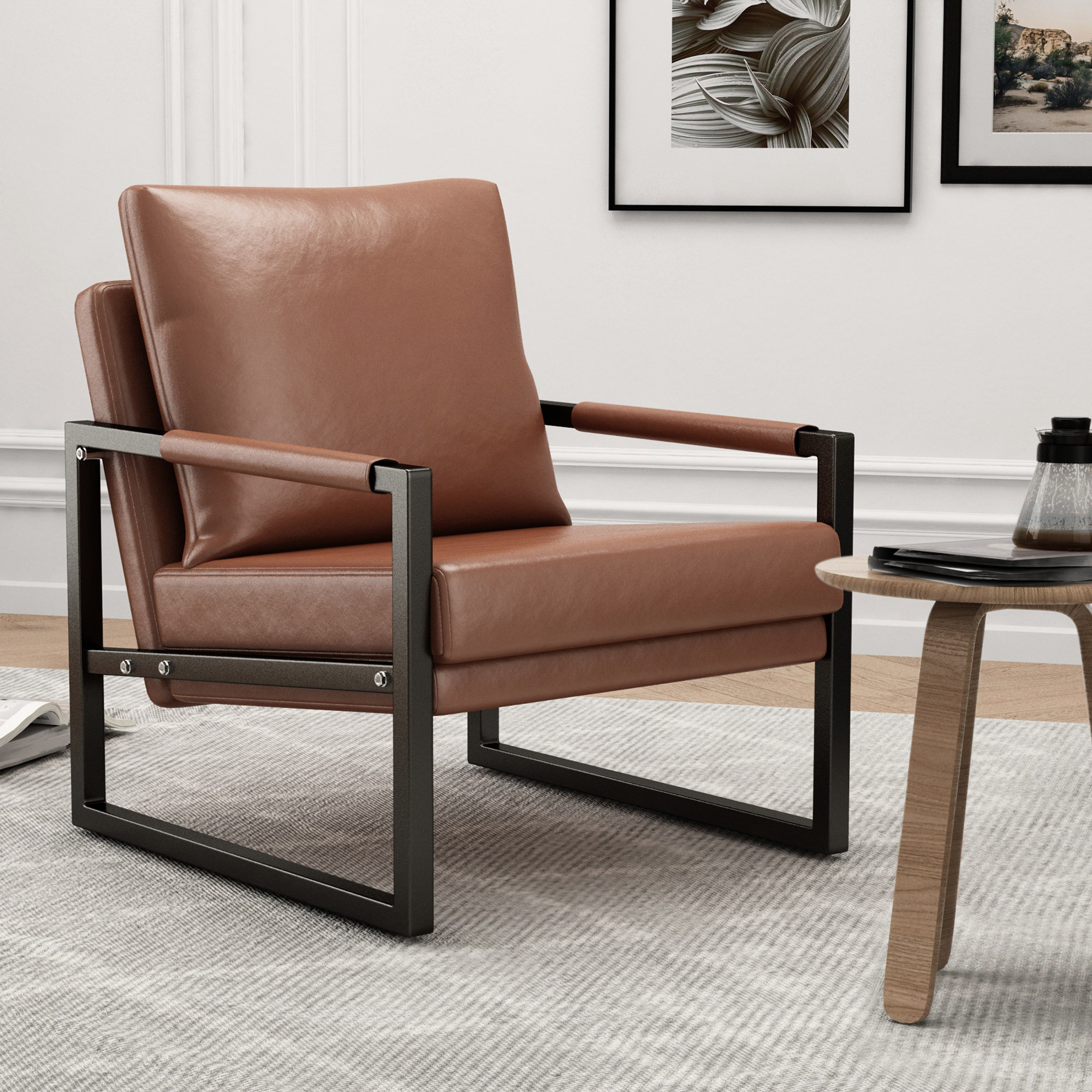 Latitude Run® Upholstered Armchair | Wayfair